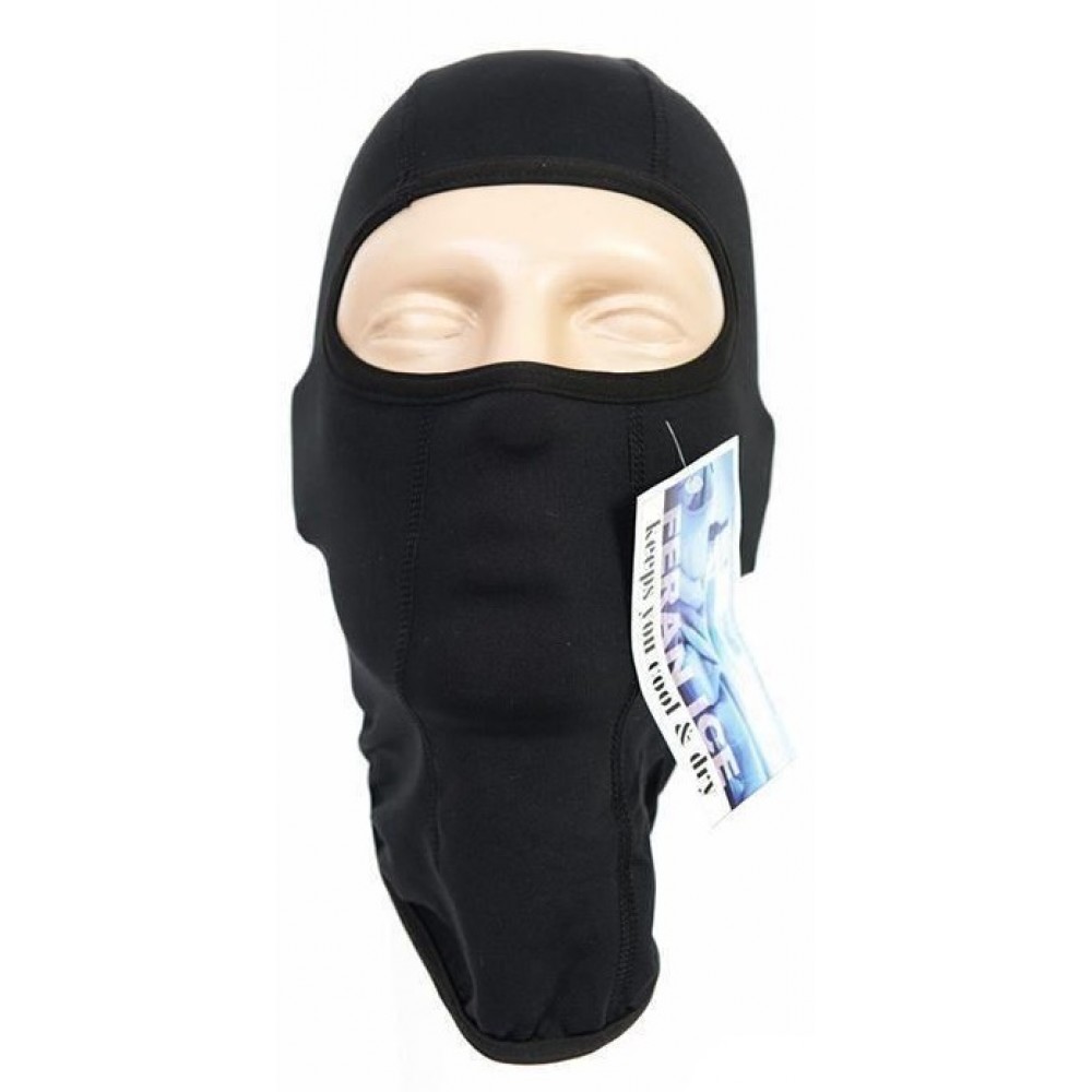 Balaclava -Bars- black, with one opening for the eyes, universal ...